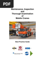Mobile Crane Load Test Report Form | Crane (Machine) | Manufactured Goods