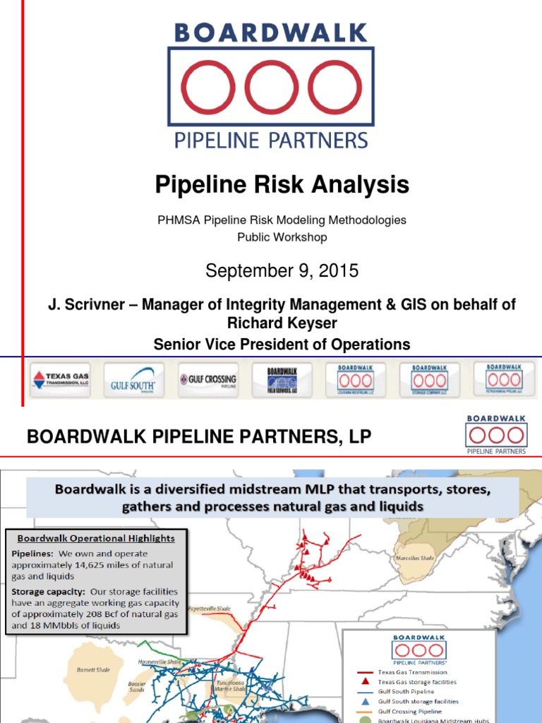 1-05 J Scrivner - Boardwalk Pipeline Partners - An Industry Risk ...