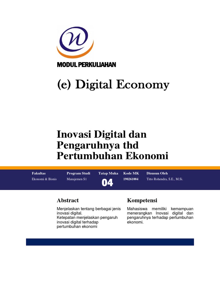 Modul Pertemuan Ke 4 | PDF