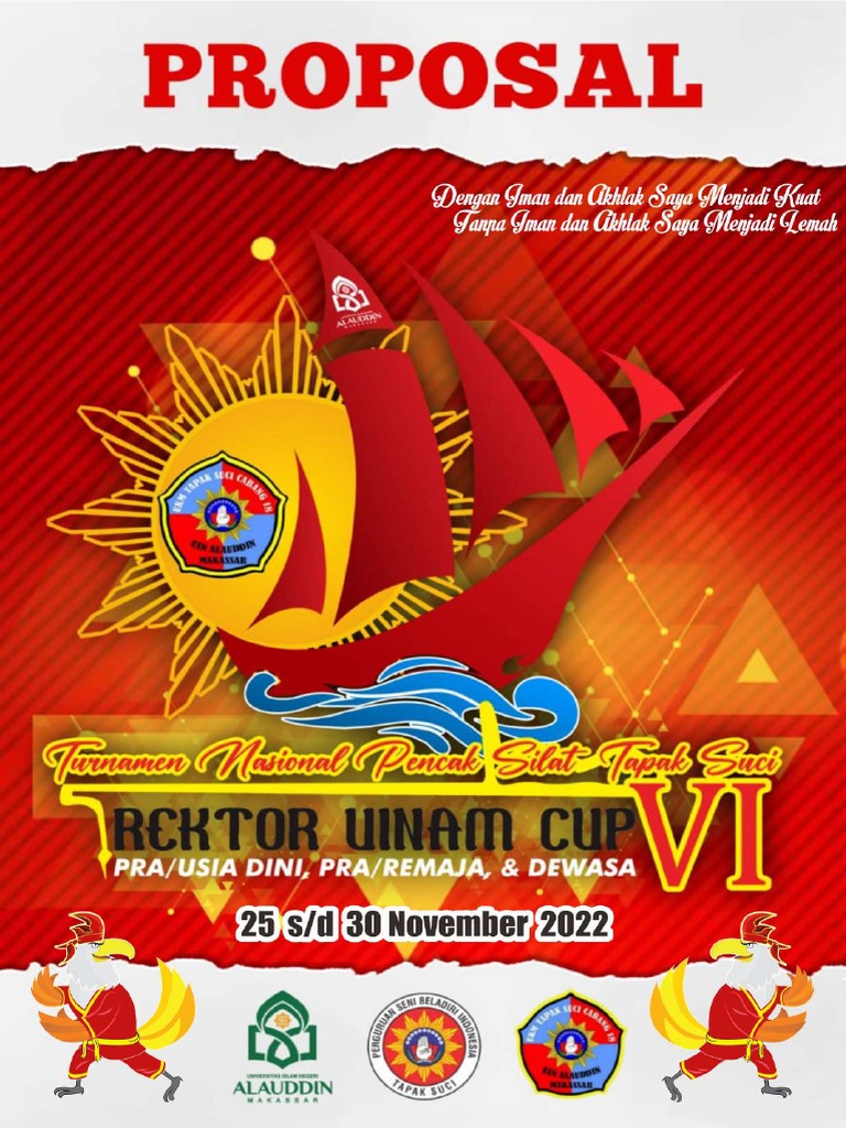 Proposal Rektor Uinam Cup Vi | PDF