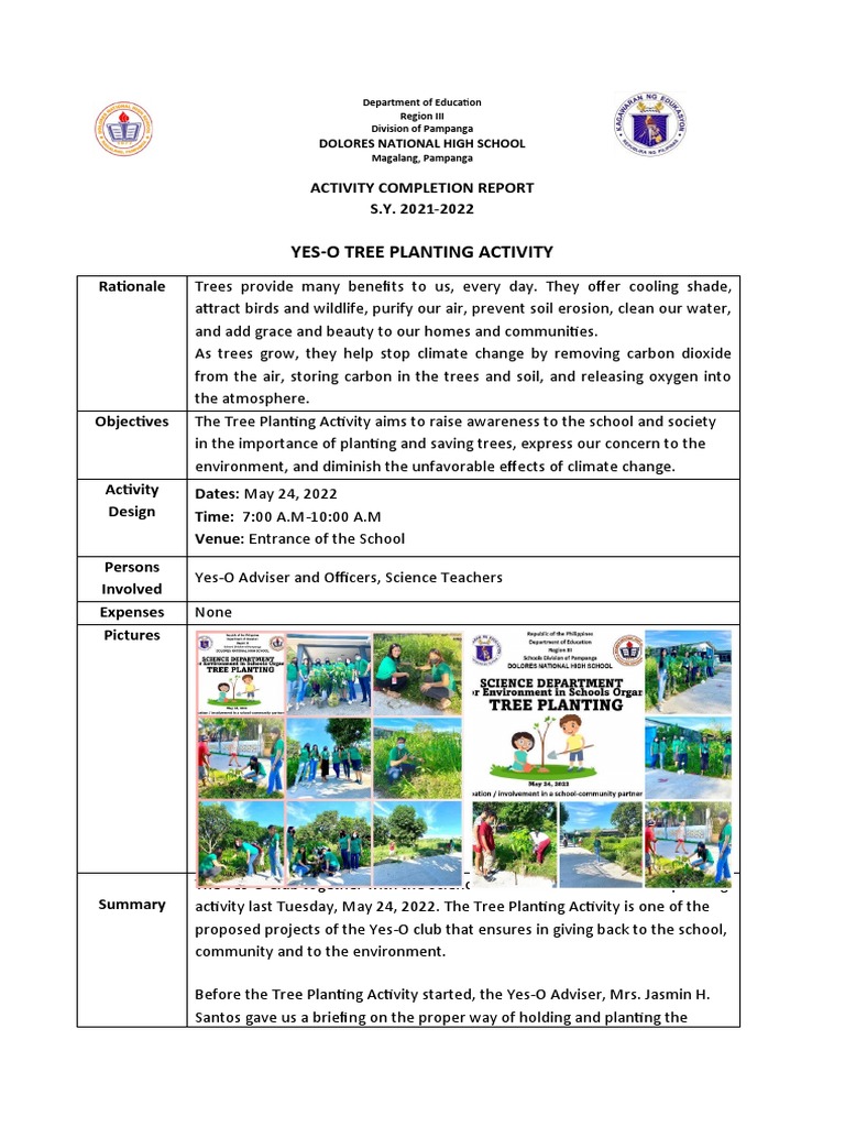 Yes o Tree Planting | PDF | Trees | Natural Environment