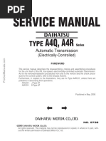 A750E and A750F Automatic Transmission: Description | PDF | Automatic ...