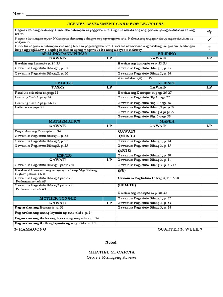 Quarter 3 WEEK 7 | PDF