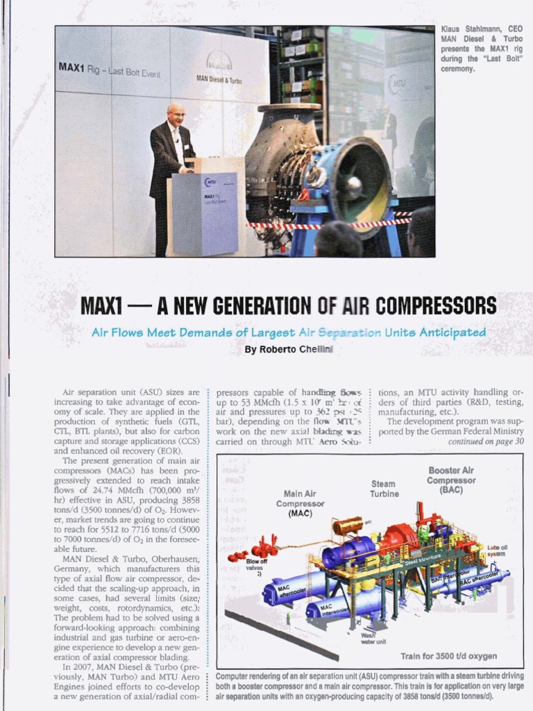 Man Ax Rad Compressor | PDF | Gas Compressor | Gas Turbine