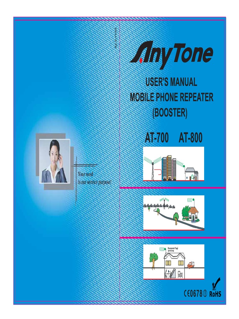 At 800 GSM Cell Repeater | PDF