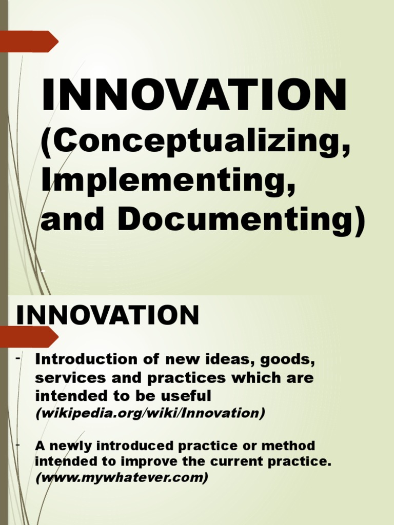Innovation-ppt-1 | PDF