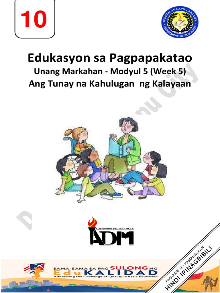 ESP10 Q1 Module 5 Week 5 | PDF