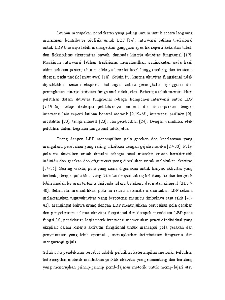 Latihan Merupakan Pendekatan Yang Paling Umum Untuk Secara Langsung Menangani Kontributor ...