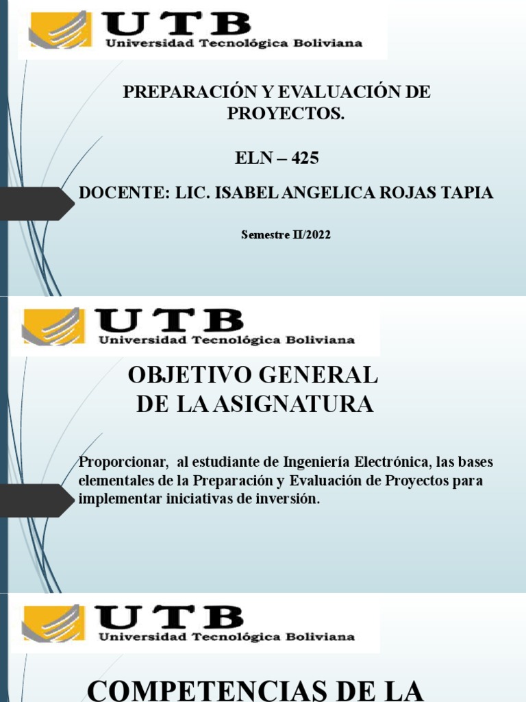 1 Proceso P y e Proyectos | PDF | Estudio de factibilidad | Evaluación