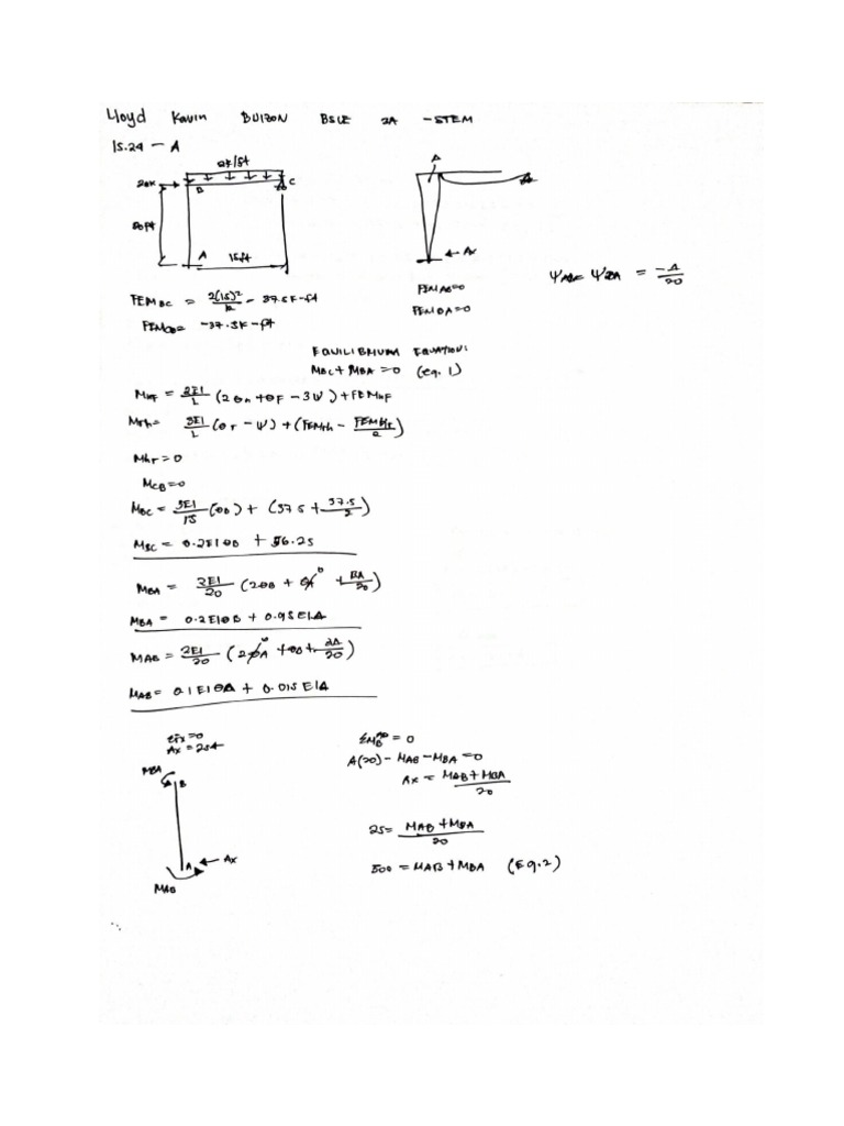 Problem Set No. 23 - Lloyd Kavin Buizon (BSCE 3A-STEM) | PDF