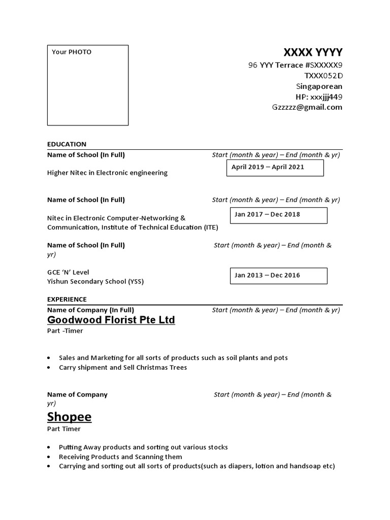 Aspiring Tech Professional Resume | PDF