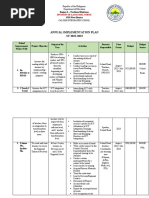 SIP Annex 10 - Annual Implementation Plan Template For 2018 2019 | PDF | Socioeconomic Status ...