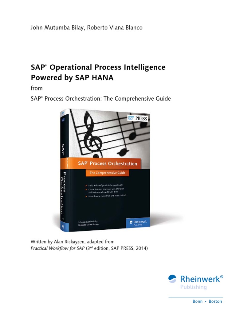 Bilay John, Blanco Roberto. - SAP Process Orchestration - The ...