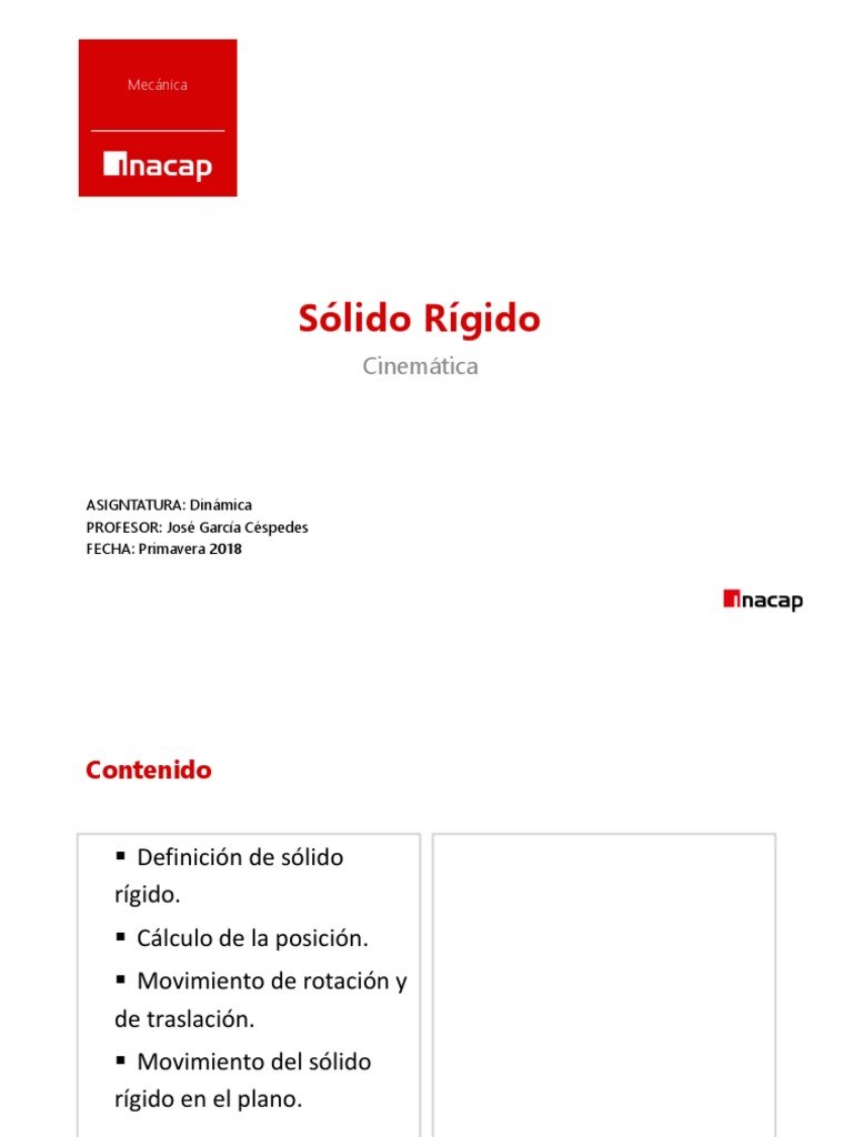 Solido Rigido | PDF