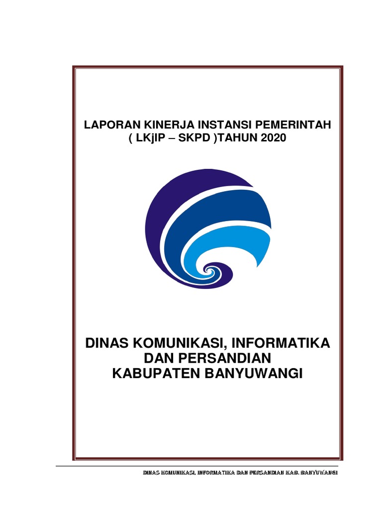 LKjIP KOMINFO 2020 | PDF