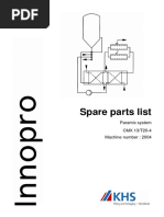 Krones Spare Parts Catalog Overview | PDF | Switch | Power Supply
