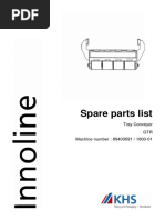 Elevator Spare Parts List Template | PDF