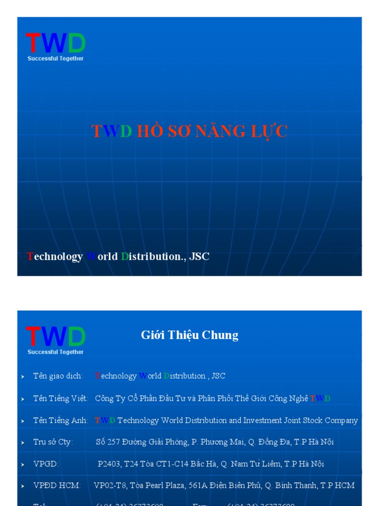 TWD Profile 2021 VN V2.1 | PDF