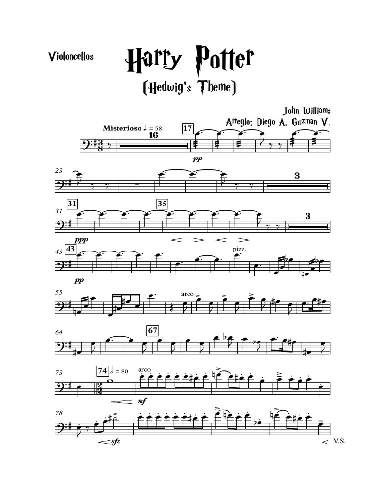 Harry Potter Cello | PDF