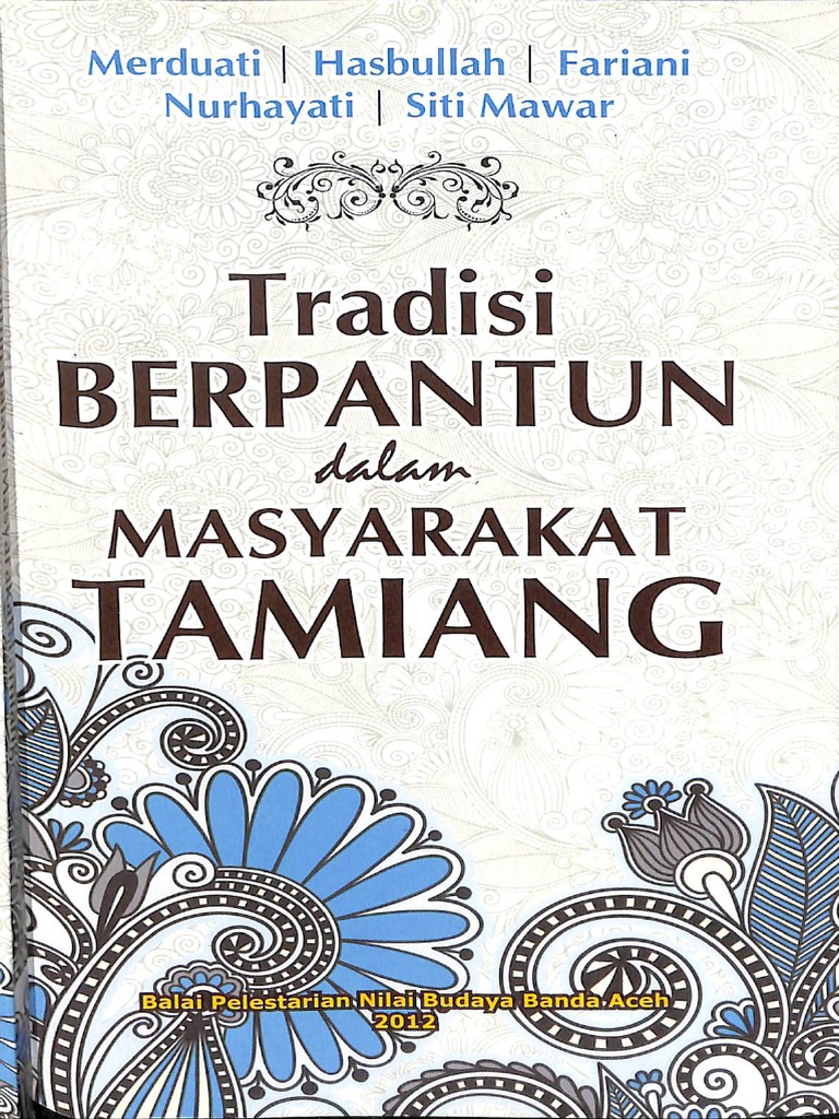 2012-Buku-Tradisi Berpantun Masyarakat Tamiang | PDF