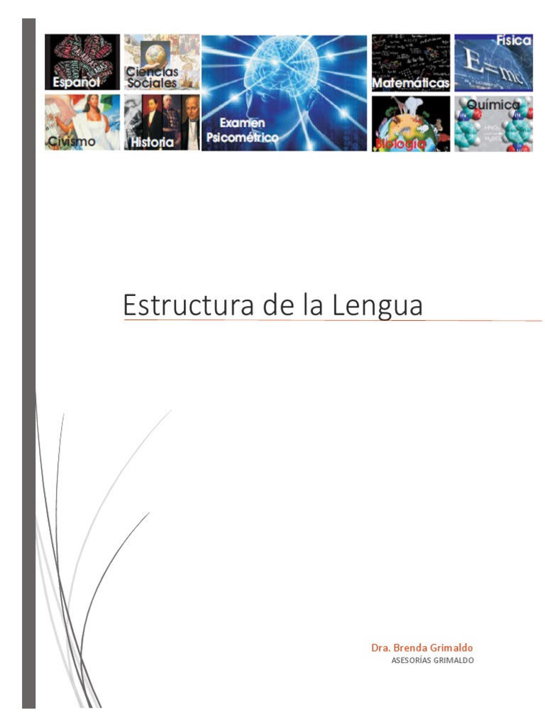 Estructura de La Lengua 1 | PDF | Verbo | Sustantivo