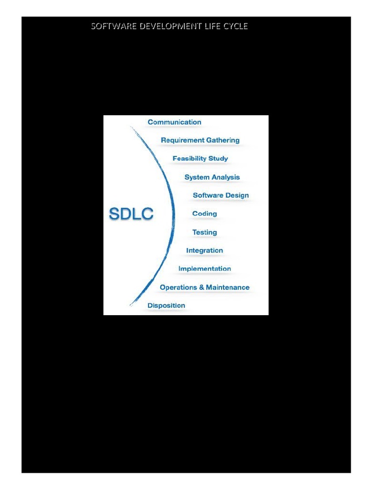 Software Development Life Cycle Pdf Software Development Process Programming