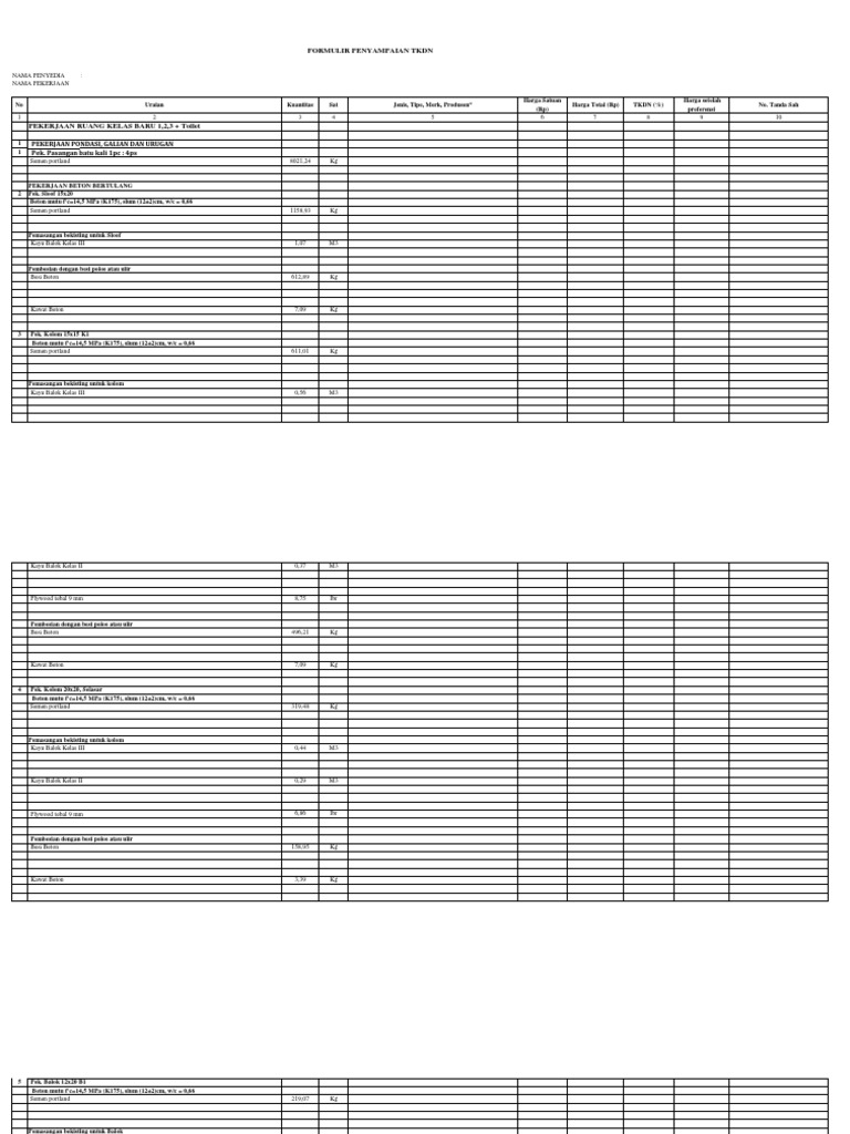 TKDN SDN Gempol | PDF
