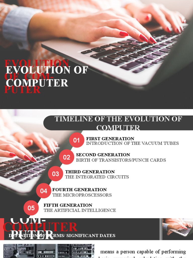 LESSON 1 Evolution of computer | PDF | Central Processing Unit ...