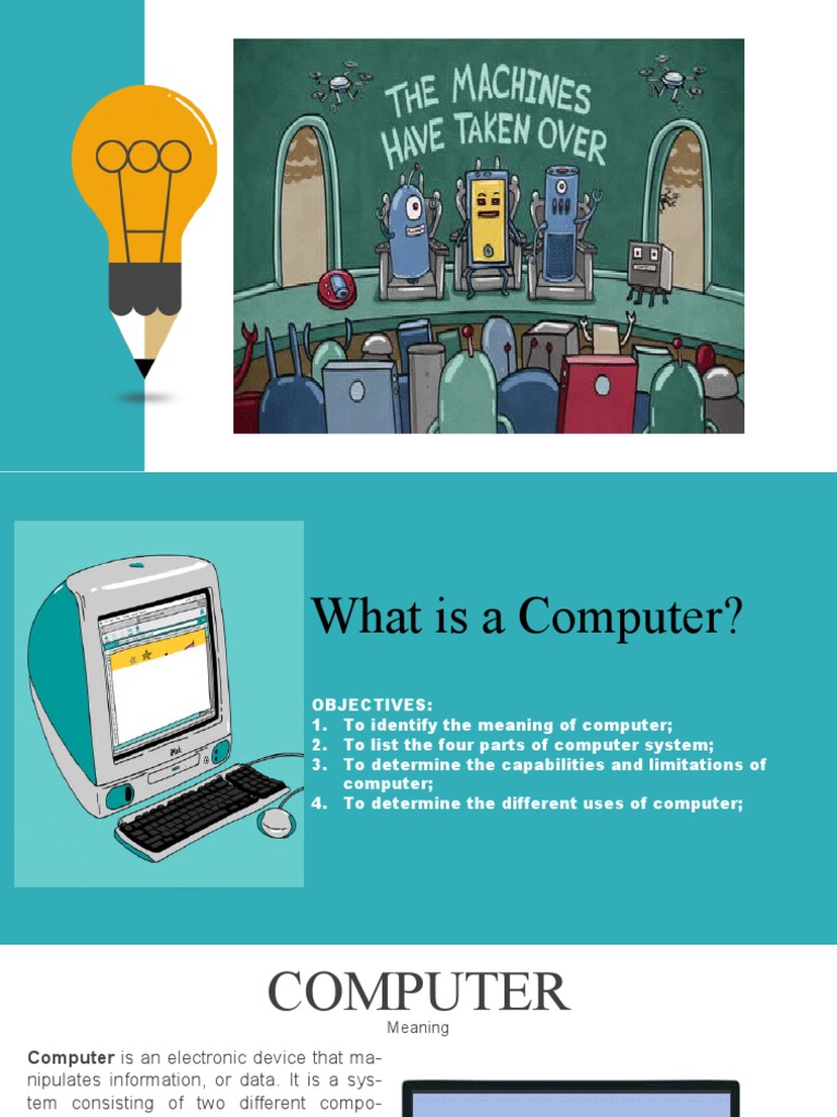 LESSON 2 What Is A Computer | PDF | Central Processing Unit | Programming
