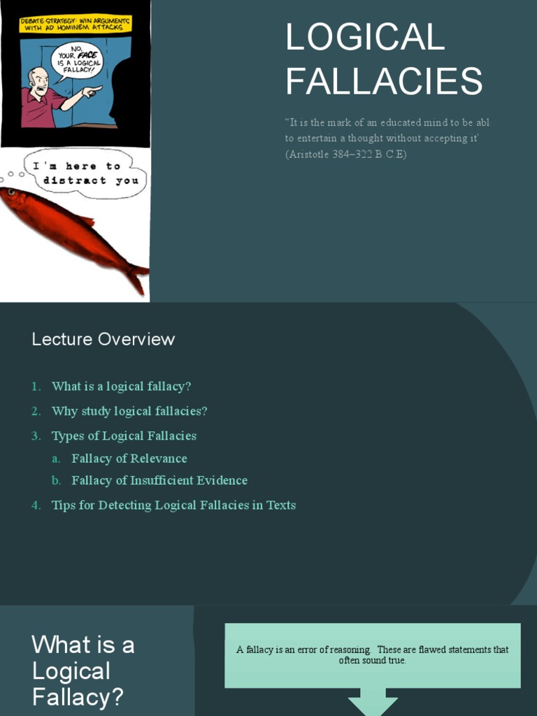 Logical Fallacies | PDF | Fallacy | Argument Logical Fallacies | PDF | Fallacy | Argument