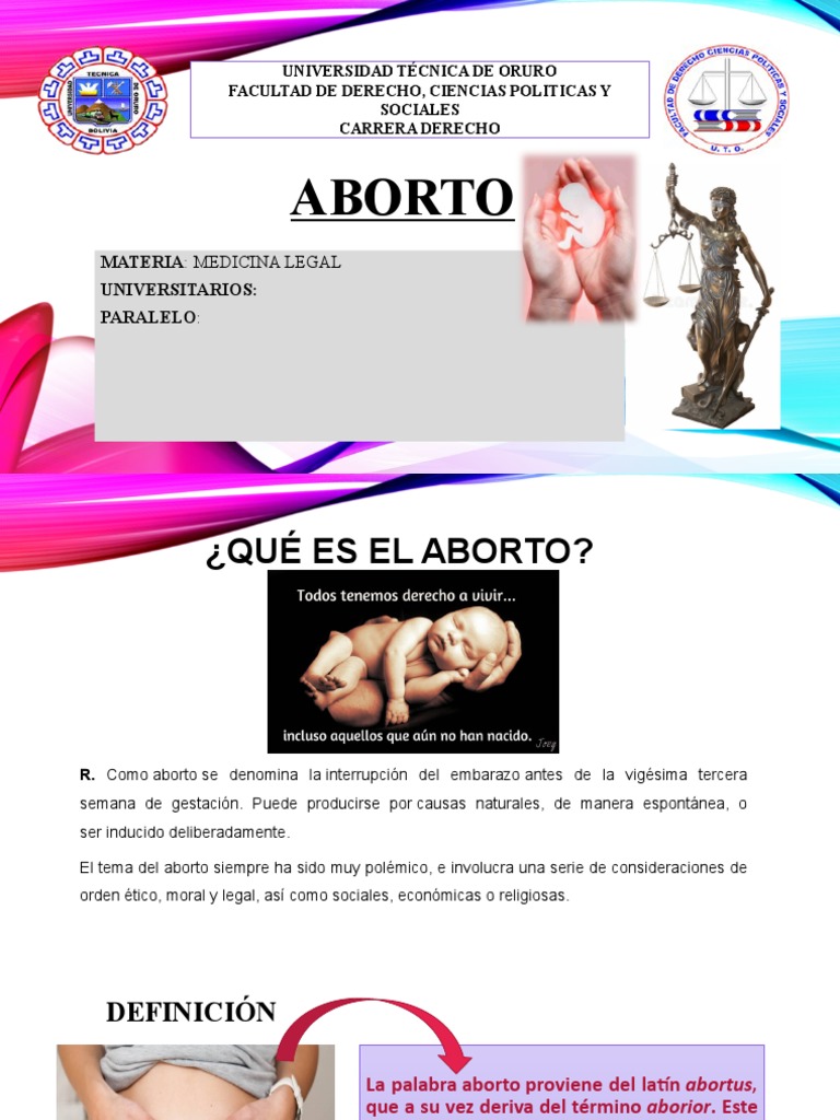 ABORTO | PDF | Aborto | El embarazo