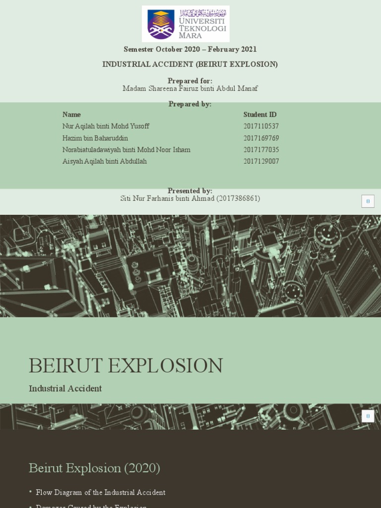 Beirut Explosion | PDF | Hazards | Occupational Safety And Health