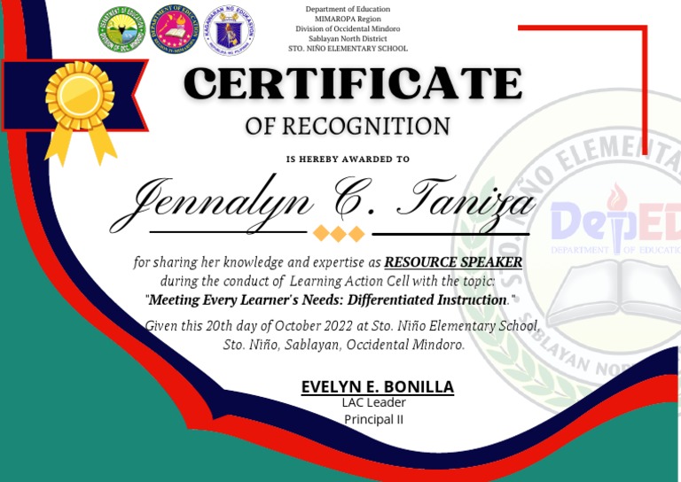 Lac Certificate | PDF