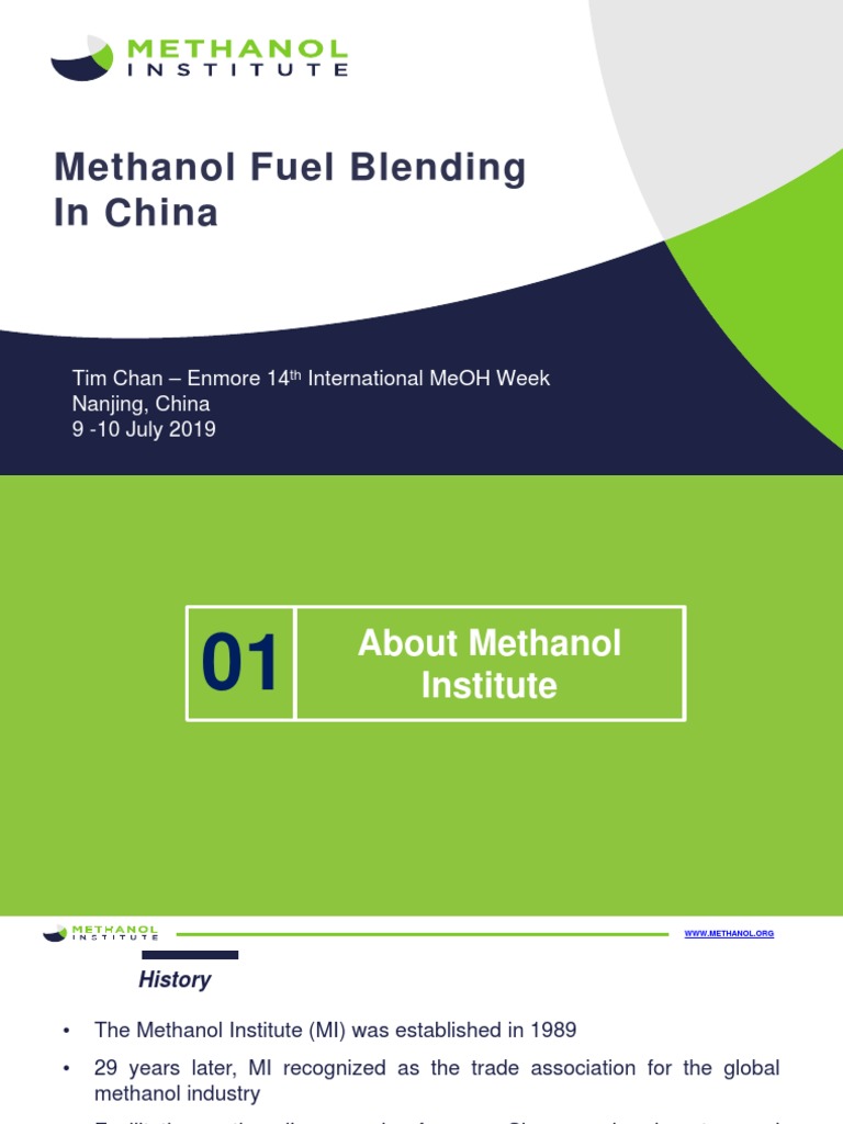 Methanol Fuel Blending in China | PDF | Methanol | Coal