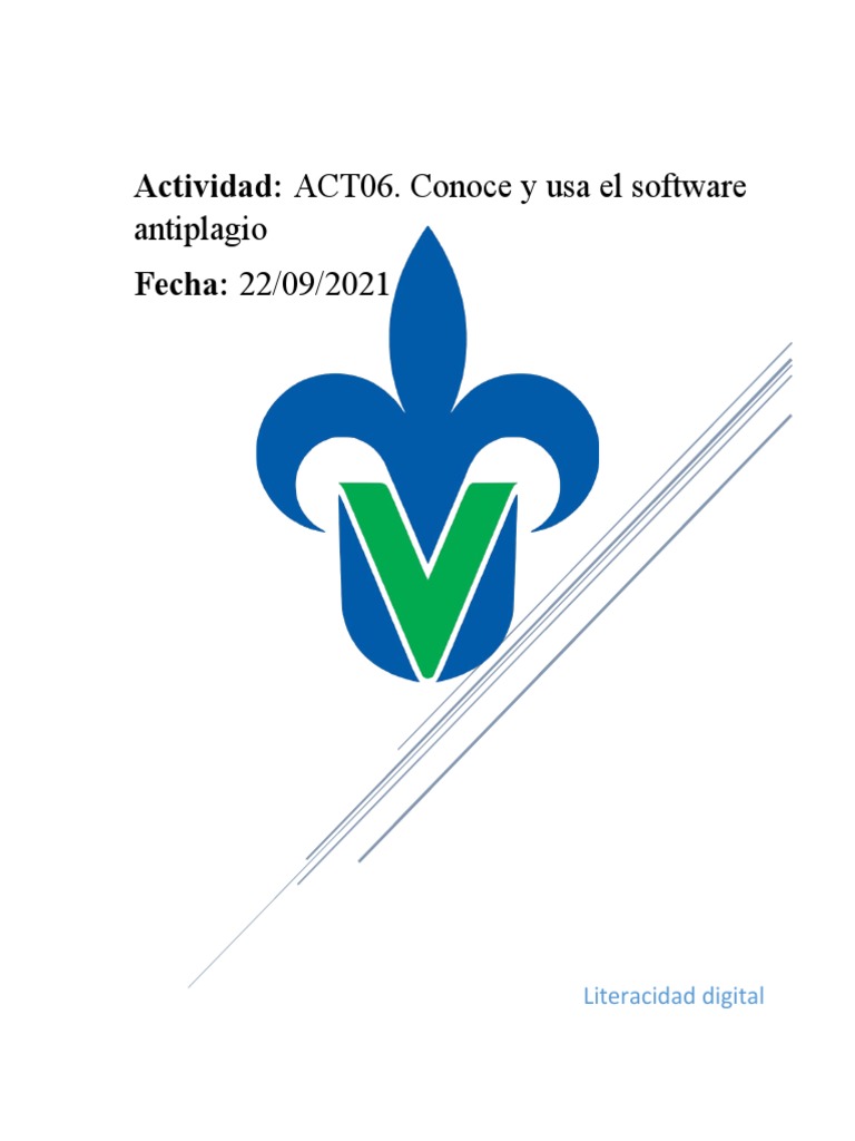 ACT06 A | PDF | Plagio | Software