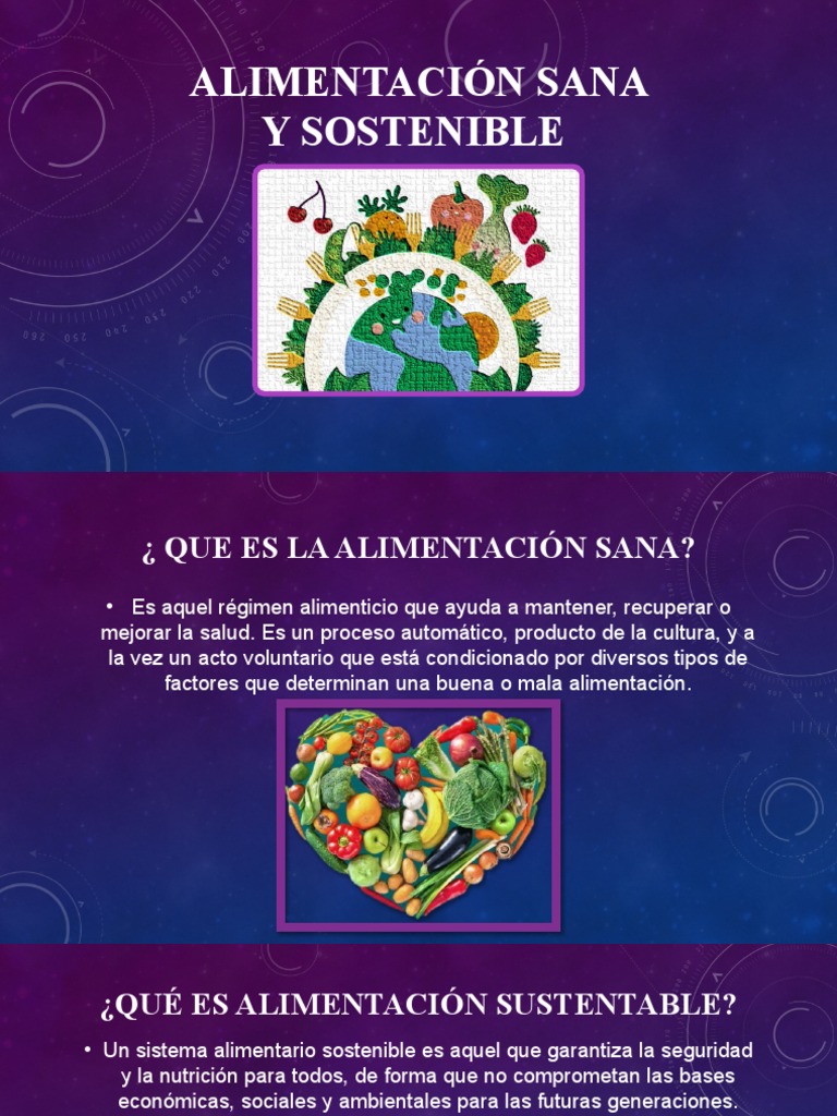 Alimentación Sana y Sostenible WJZY | PDF | Salud y bienestar