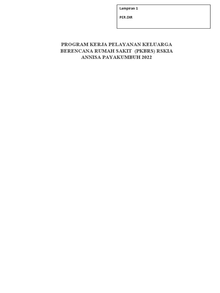PROKER PKBRS RSKIA ANNISA Edit | PDF