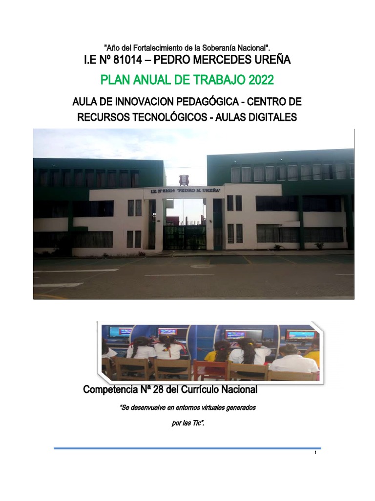 Plan Aip 2022 | PDF | Maestros | Método de enseñanza