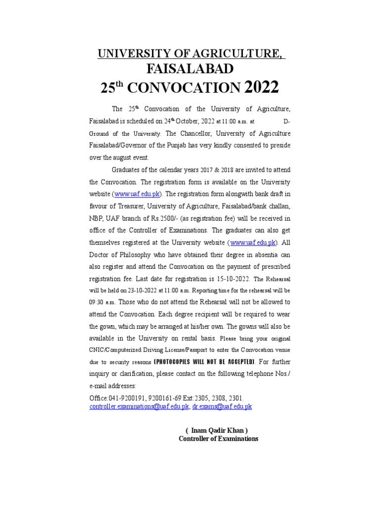 260922-25th - Convocation | PDF