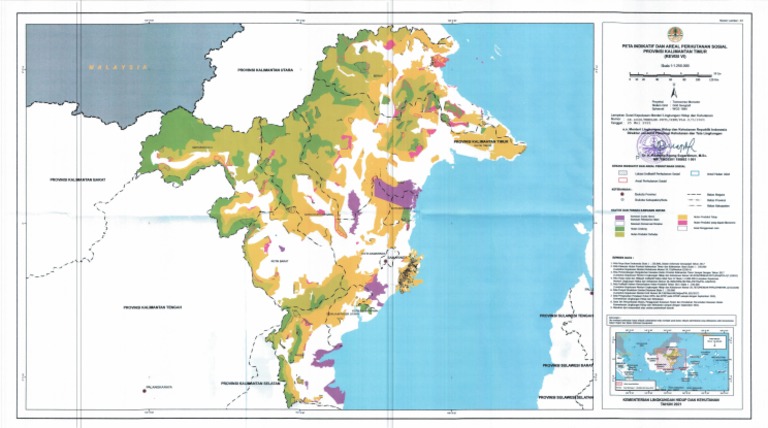 Peta Kawasan Hutan Kaltim | PDF