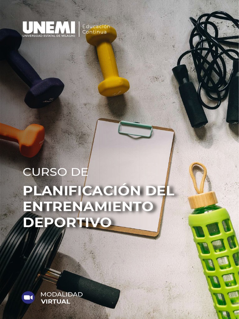 CURSO PLANIFICACION DEL ENTRENAMIENTO DEPORTIVO - Compressed 1 | PDF | Planificación | Aprendizaje