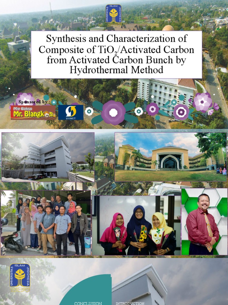Synthesis And Characterization Of Composite Of Tio2 Pdf Composite Material Carbon