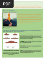 Geography Notes - Vulcanicity | PDF | Volcano | Lava