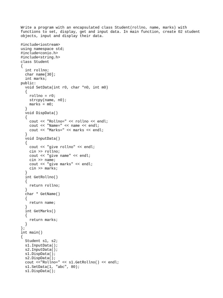 Lectoop 1 | PDF | Class (Computer Programming) | Inheritance (Object Oriented Programming)
