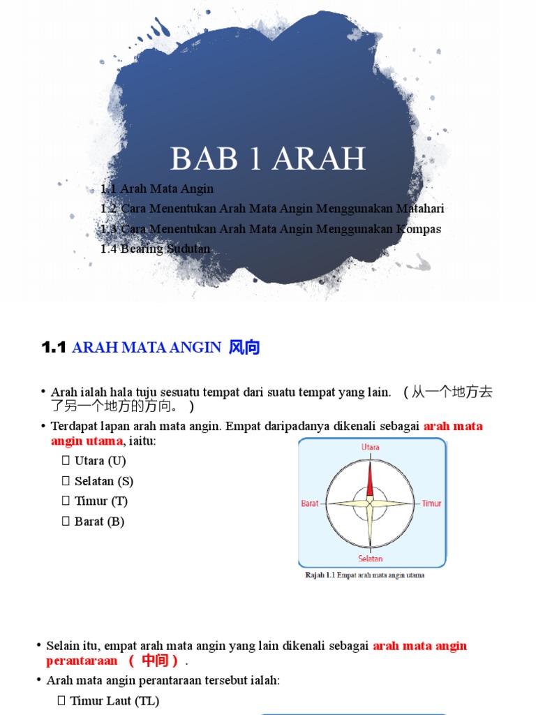 Bab 1 Arah | PDF