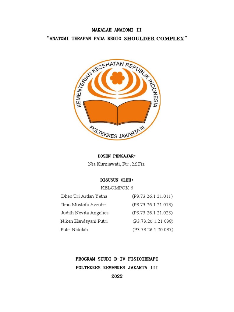 Anatomi Regio Shoulder Complex | PDF