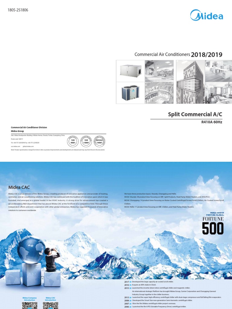 Big Split | PDF | Air Conditioning | Duct (Flow)