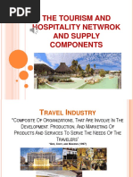 The Tourism and Hospitality Network and Supply Components: Category I ...