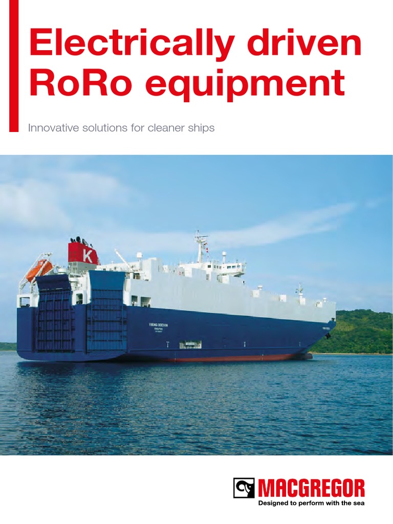 Electrically Driven Roro Equipment: Innovative Solutions For Cleaner ...