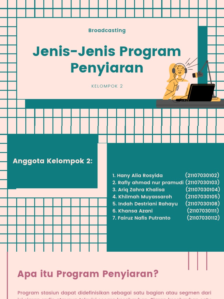 Jenis Program Siaran TV dan Radio | PDF